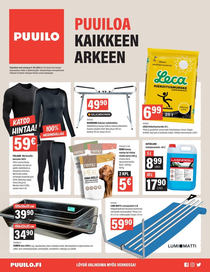 Puuilo Tampere - Martinpojankatu 4 B | Tarjoukset & Aukioloajat | Tiendeo