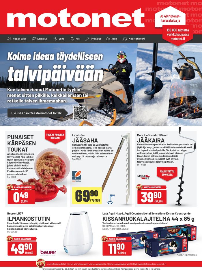 Motonet Lappeenranta - Ajurinkatu 4 | Tarjoukset & Aukioloajat | Tiendeo